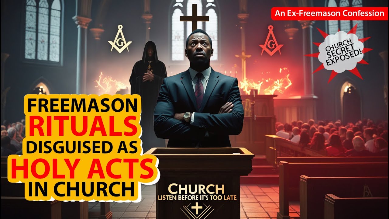 freemason rituals disguised as holy acts in church - church listen ...