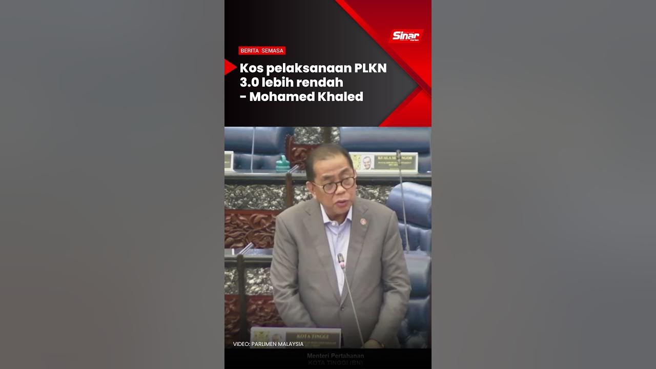 Kos pelaksanaan PLKN 3.0 lebih rendah - Mohamed Khaled - YouTube