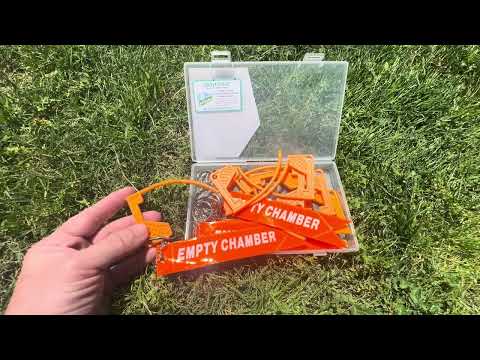 Keep everyone safe with these empty chamber flags!