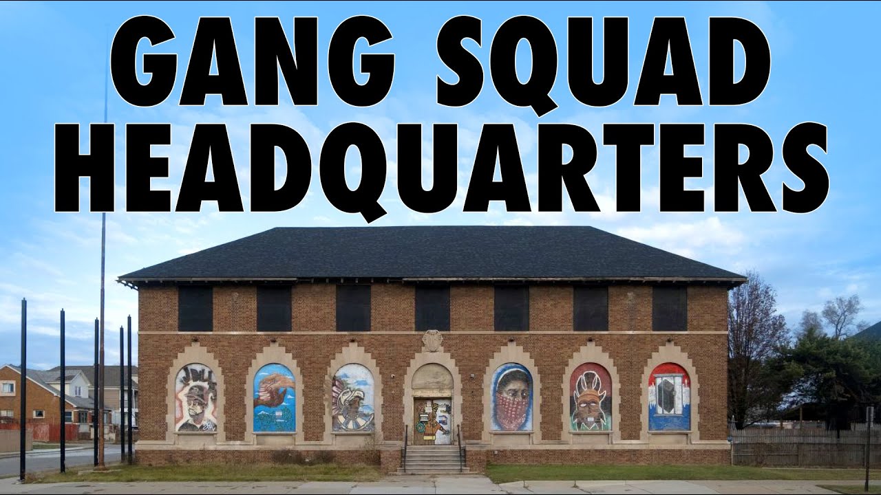Detroit’s Gang Squad Headquarters | Circa 1930 Police Precinct History ...