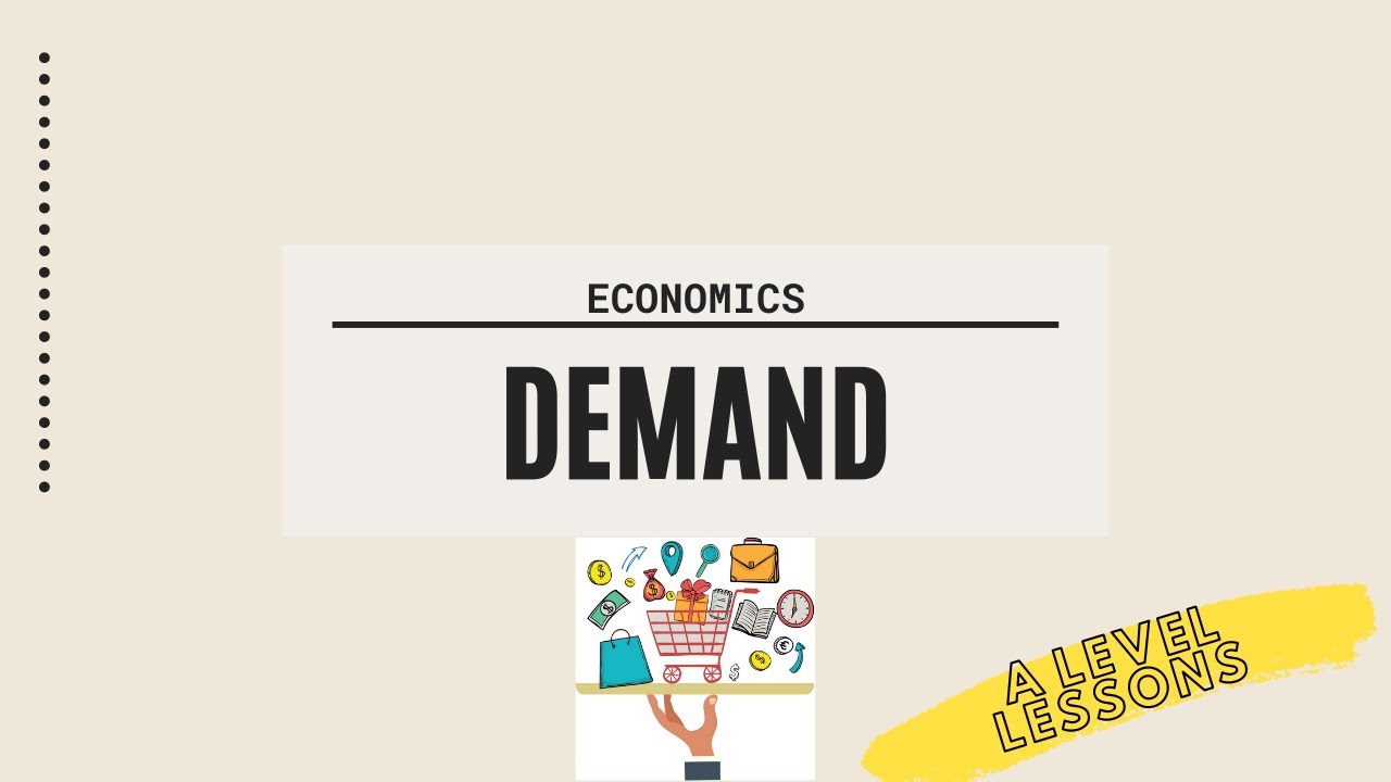 Everything about DEMAND in Economics (Law of demand, Factors and more ...