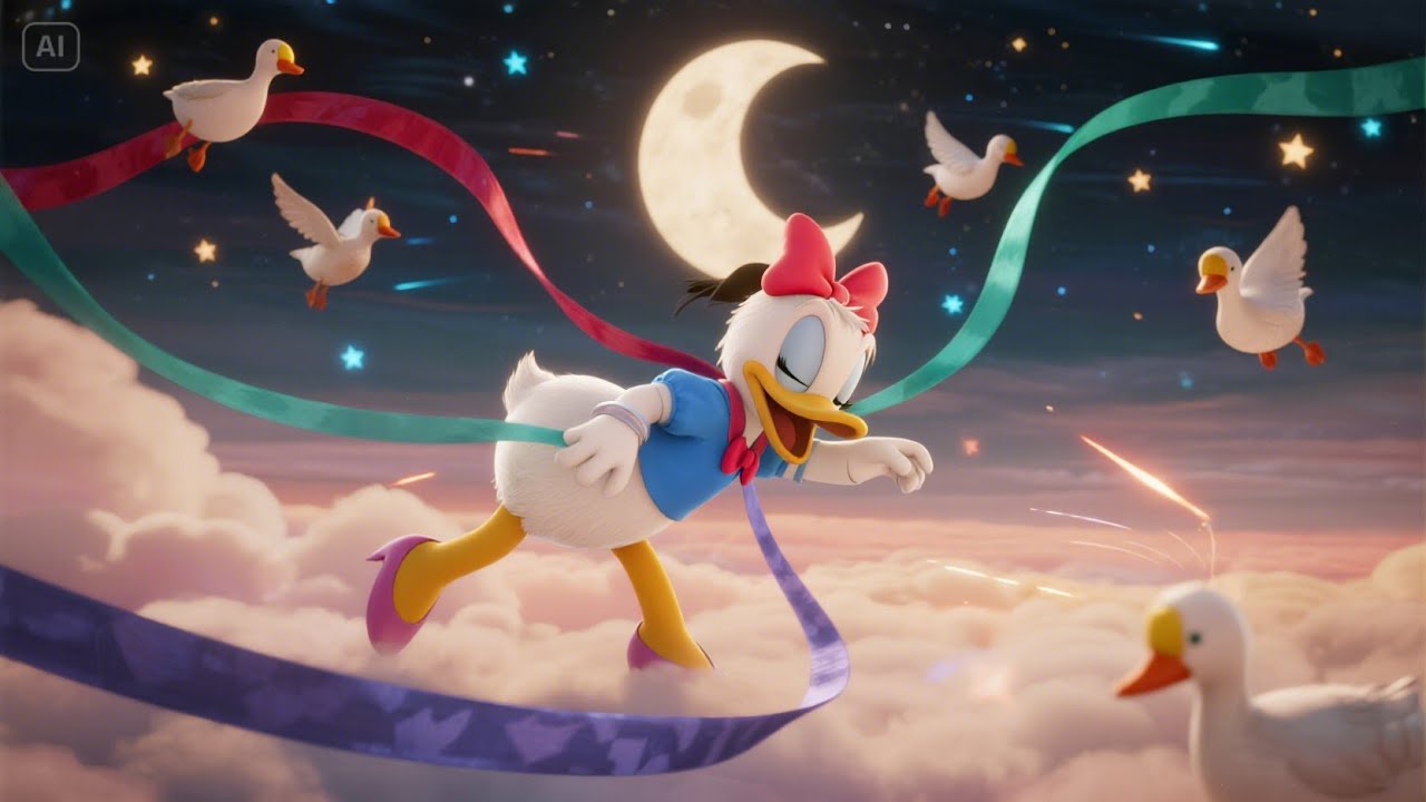 Daisy the Dancing Duck 🦆 | Joyful Duck Dance Rhyme for Kids | Fun ...