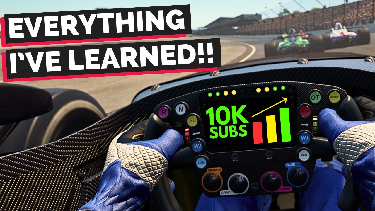 How to GROW a sim racing YouTube channel in 2024!! - YouTube