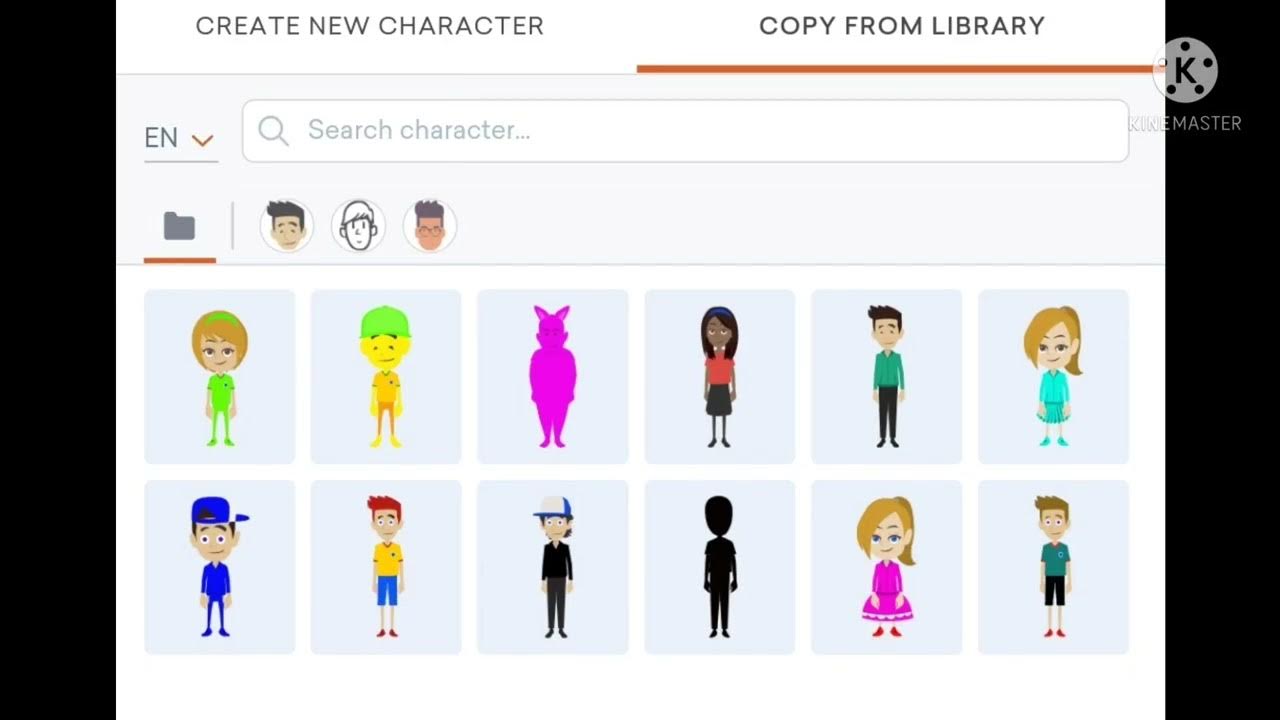 Vyond Creator Character on Android - YouTube