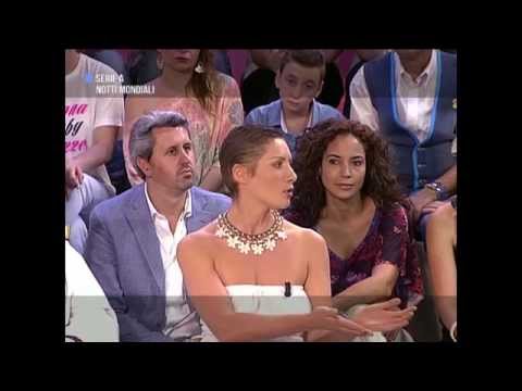 Anna Jimsaka in Tv per il film Le Badanti (The Caretakers)