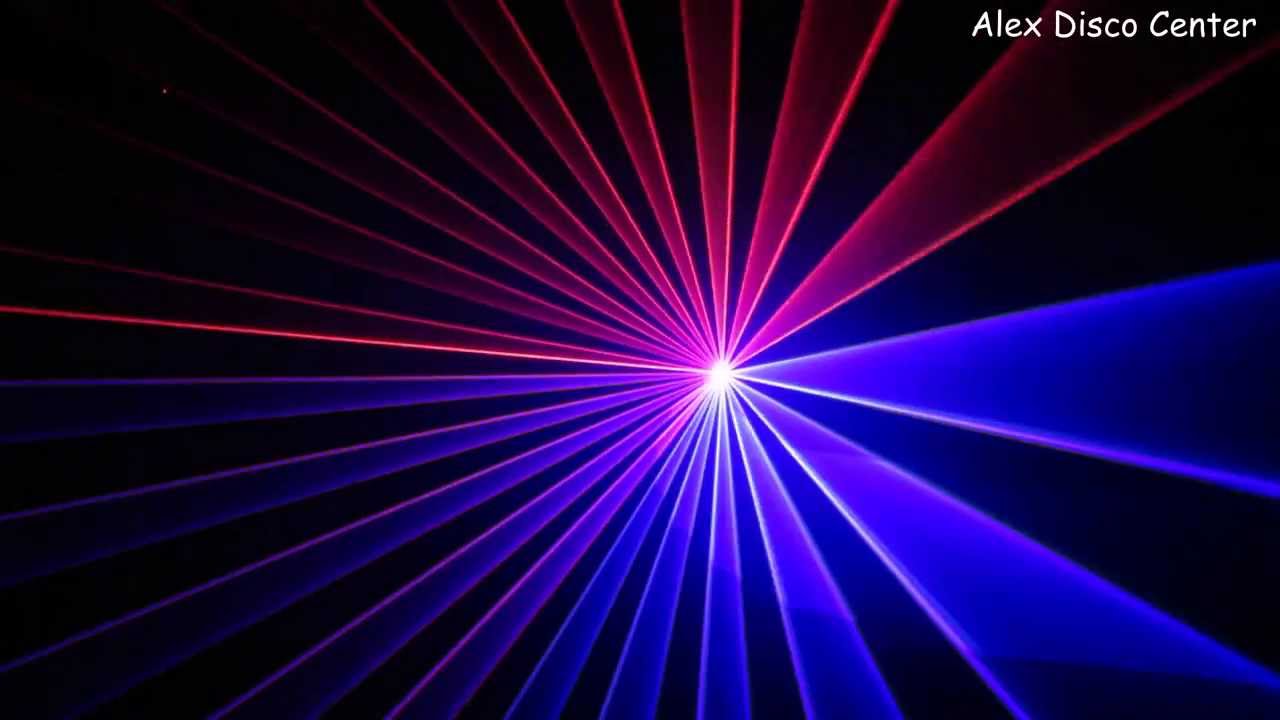 Laser POWER light RGB235 - YouTube
