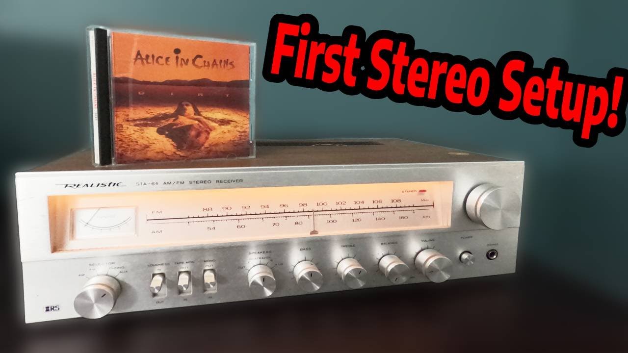 My First Stereo Setup!!! - YouTube