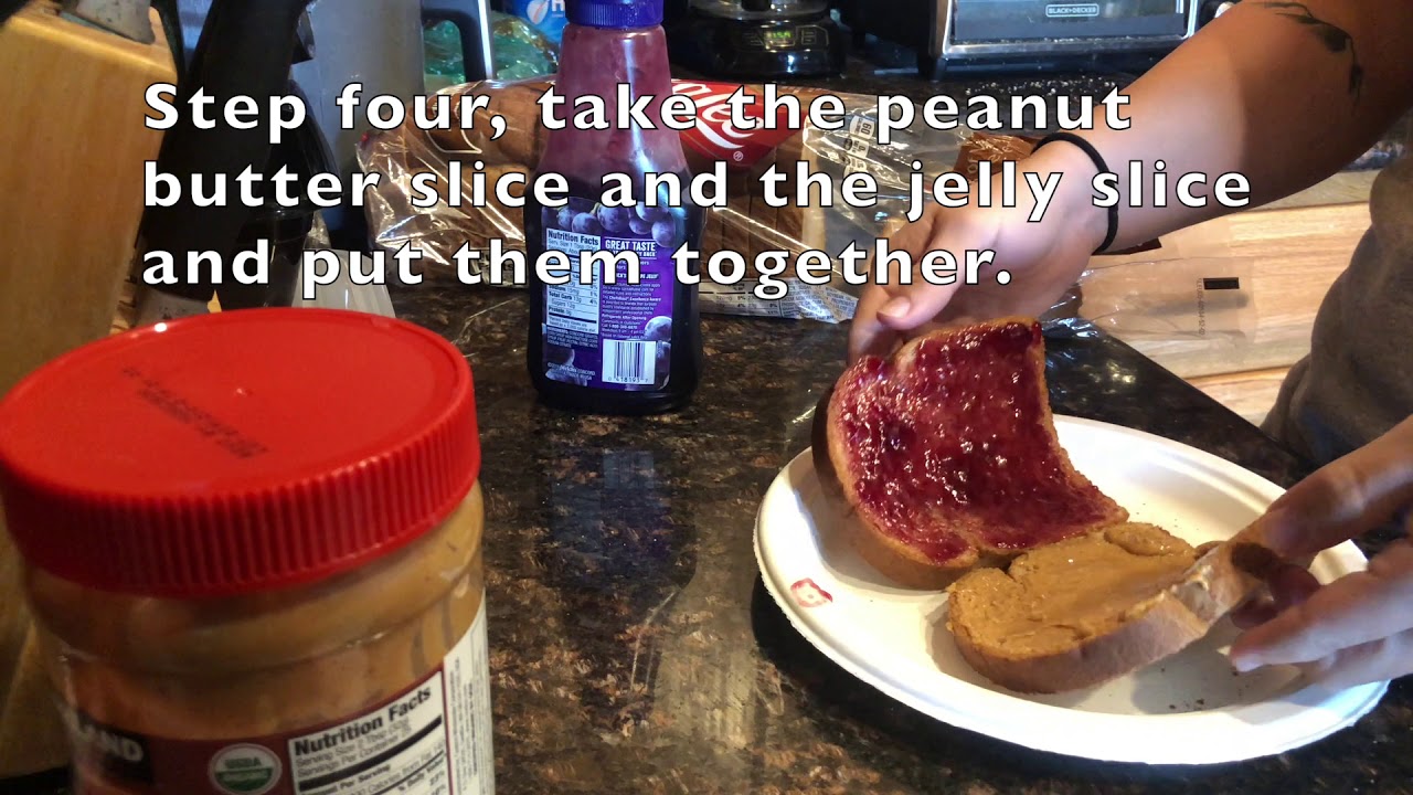 How to make a pb and j. - YouTube