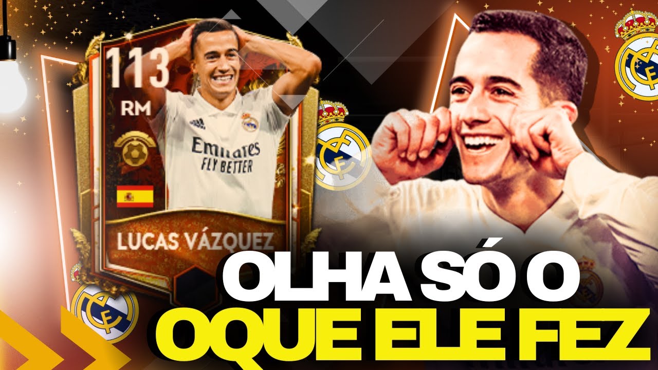 LUCAS VÁZQUEZ GRÁTIS REALMENTE É BOM? REVIEW COMPLETA - FIFA MOBILE 23 ...