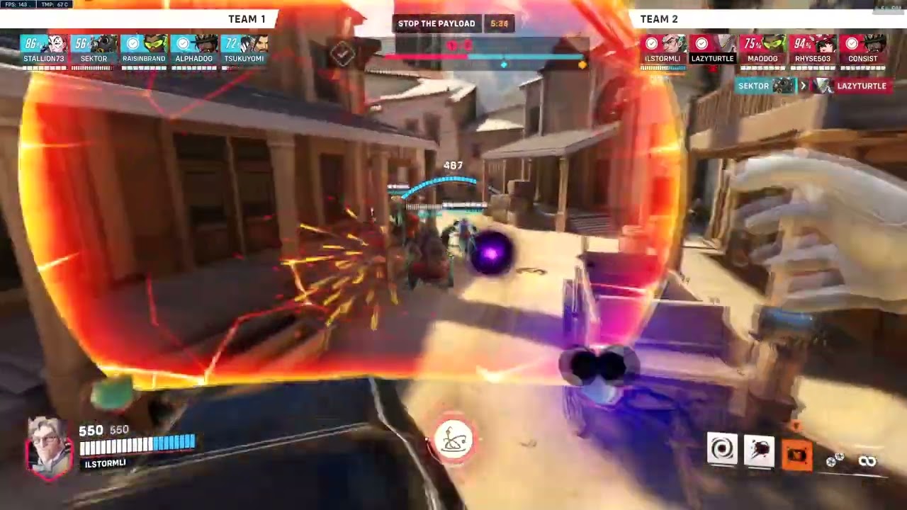 Sigma and Cassidy Ult Combo | Overwatch 2 - YouTube
