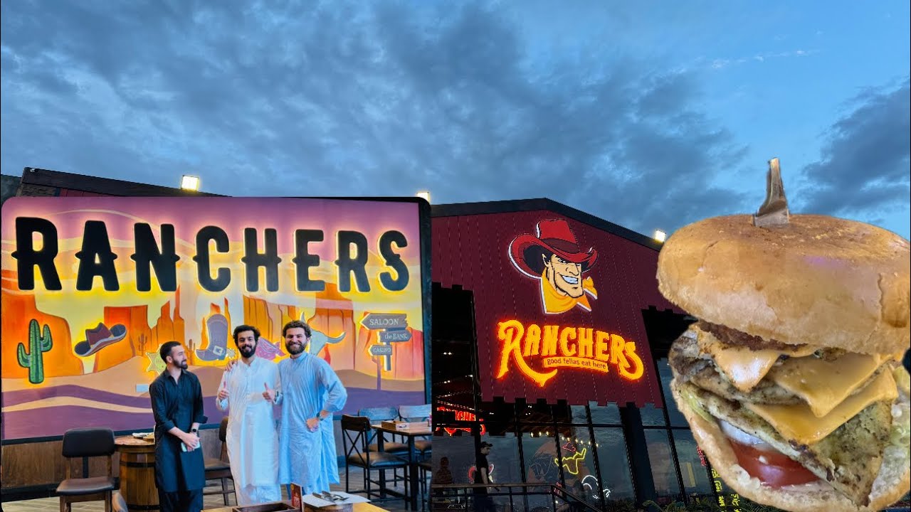 RANCHERS NOW IN PESHAWAR|| Best Burgers|| #ranchers #food - YouTube