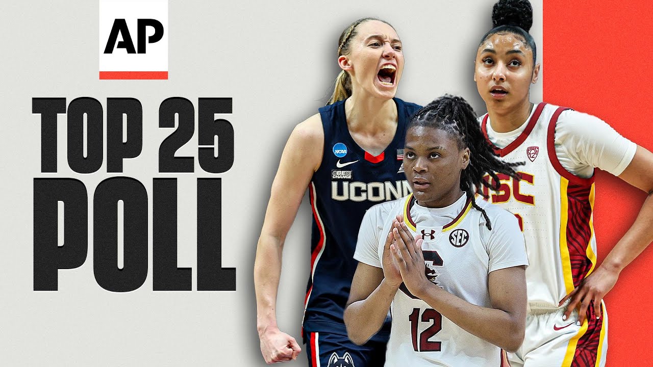 AP Preseason Top 25 Released: South Carolina tops the poll, UCONN and ...