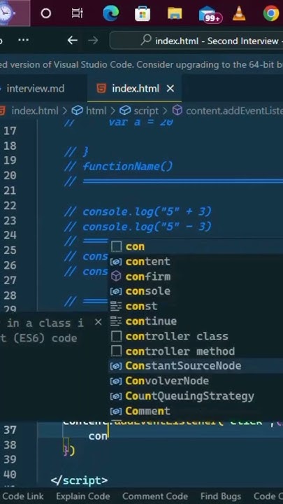 Q 12 How To Inject Html Using Javascript Javascript Interview Question Shorts Youtube