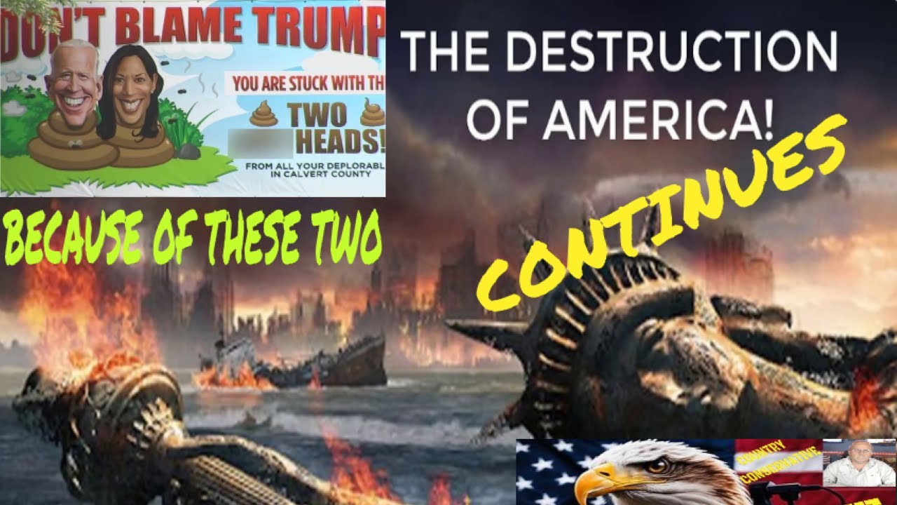 THE DESTRUCTION OF AMERICA CONTINUES BY THE BIDEN, HARRIS ...