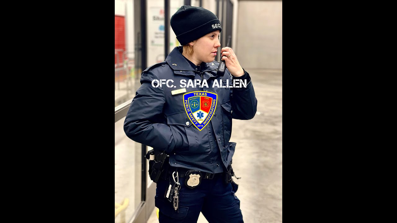 Meet Officer Sara Allen - YouTube