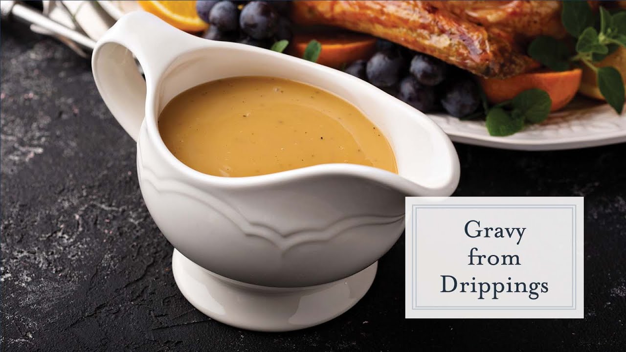 How to Make Gravy from Drippings! - YouTube