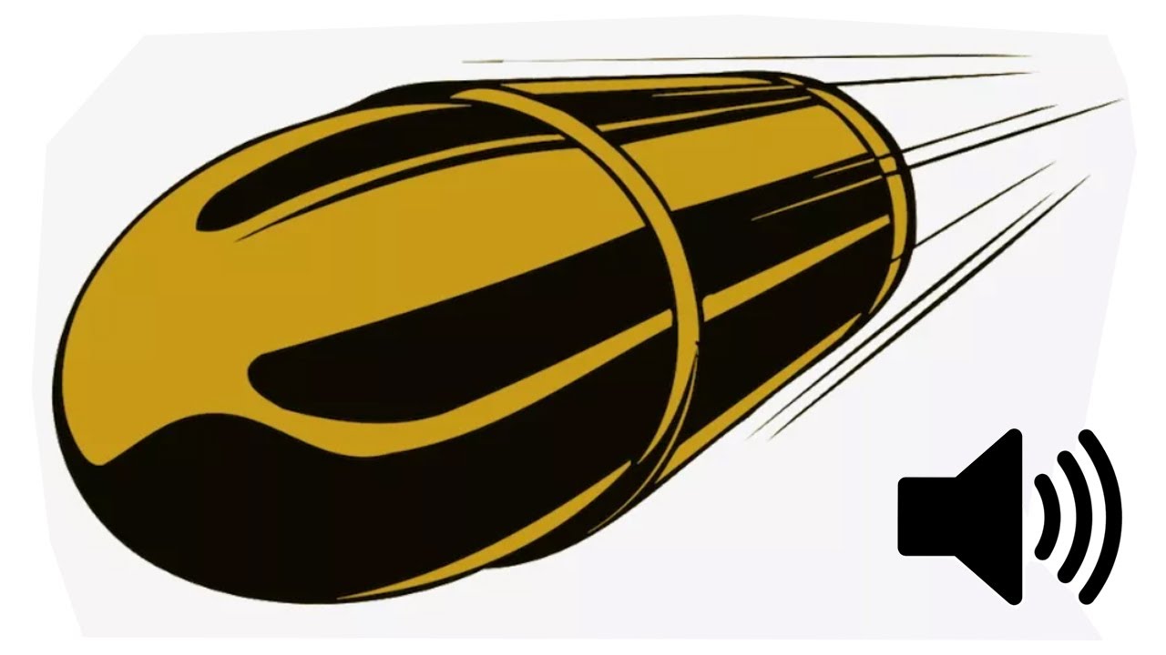 Bullet flight sound (Sound effect) - YouTube