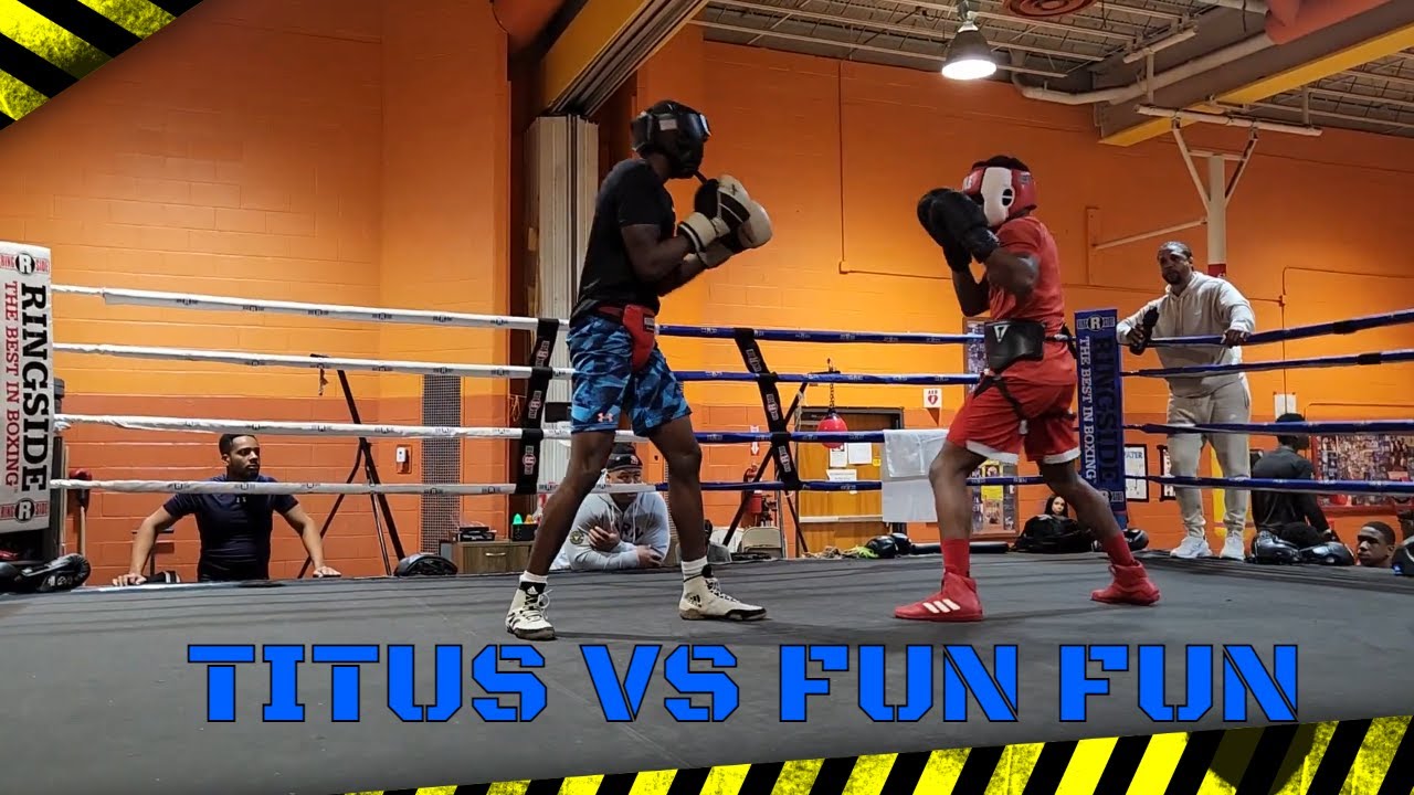 GOLDEN GLOVES CHAMPION TITUS VS FUN FUN NATIONAL BOXING CHAMPION - SPAR ...