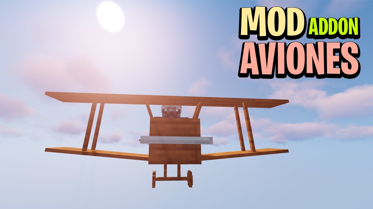 Addon de aviones para Minecraft PE | Minecraft Bedrock y MOD de aviones ...