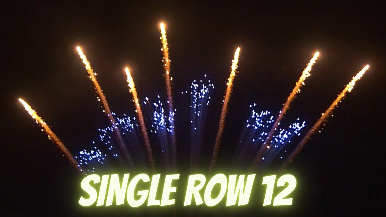 BEST SHOW SINGLE ROW 12 BOOMWOW FIREWORKS AUG - YouTube