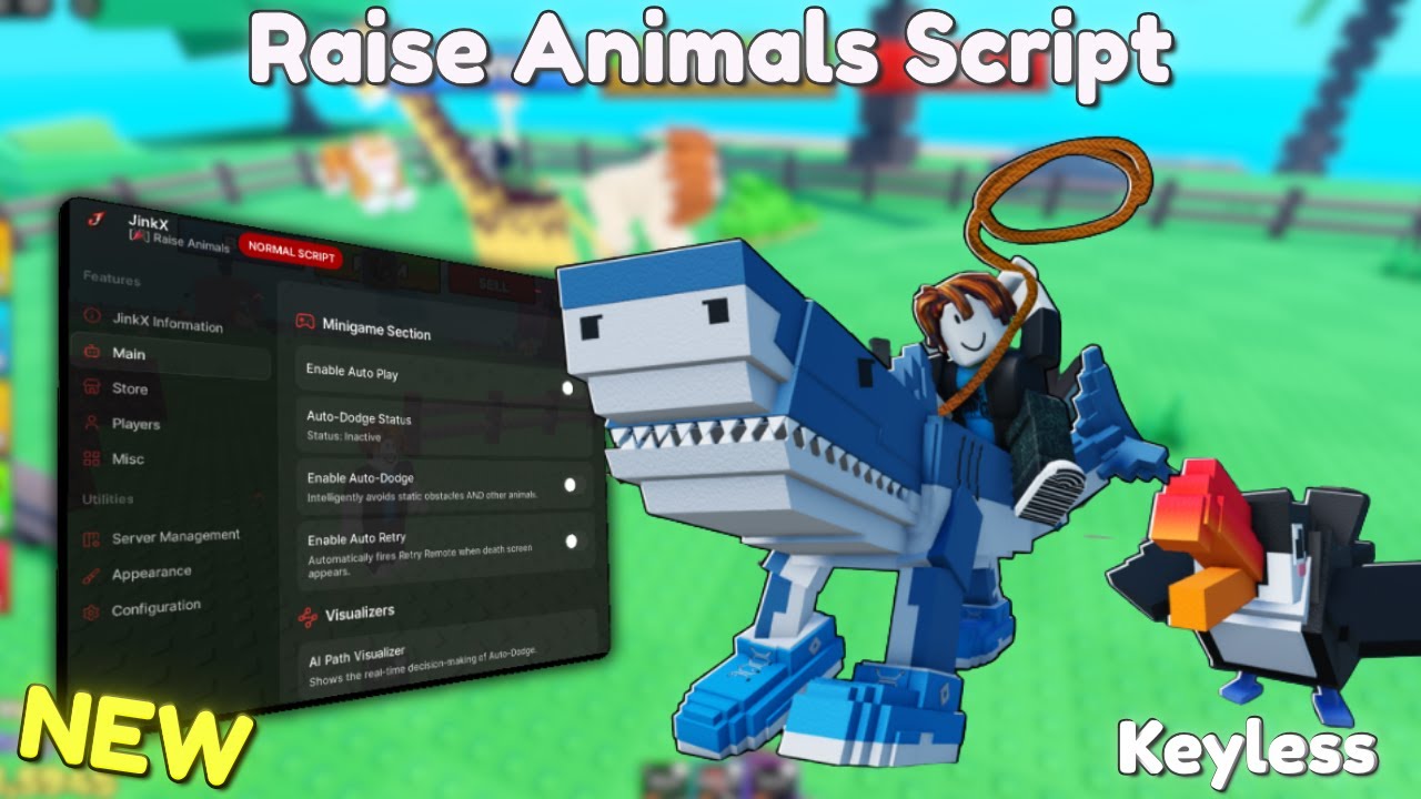 *NEW* Raise Animals Script [ Pastebin 2025 ] Keyless - YouTube