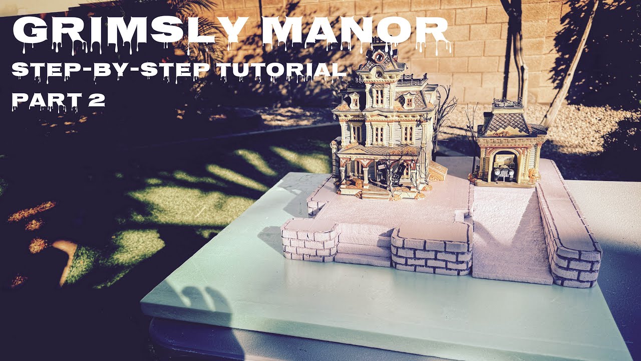 Grimsly Manor, Step-by-Step Tutorial, Part 2 - YouTube