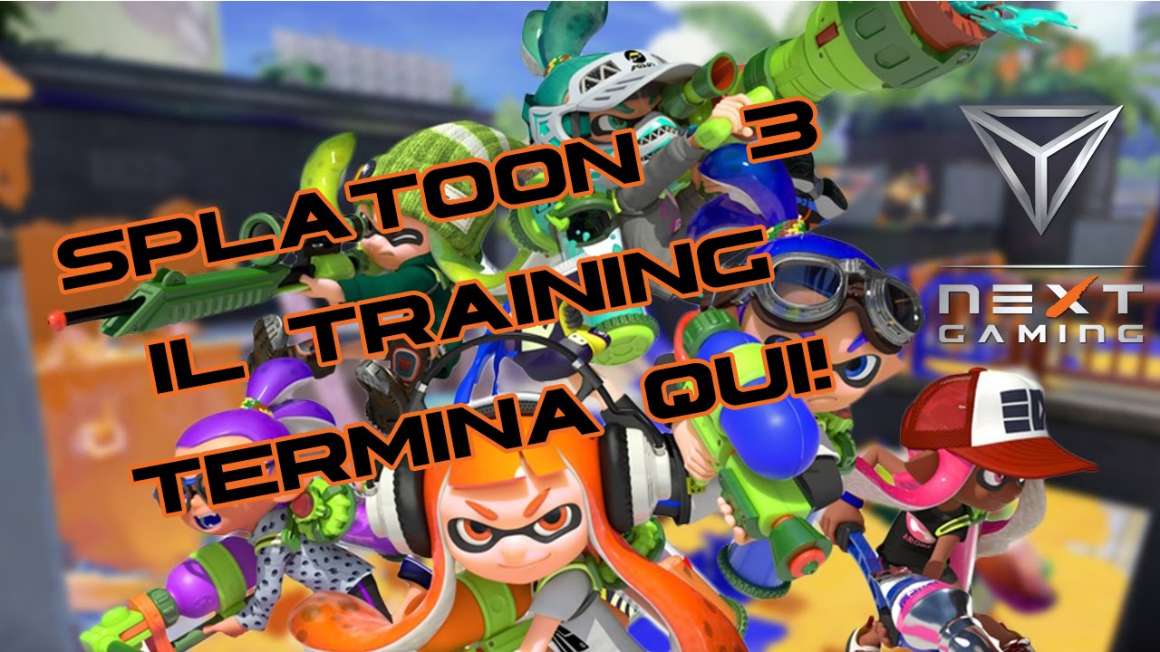 Splatoon#3! Il training termina quì! - YouTube