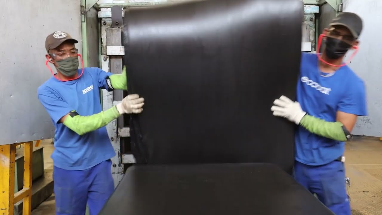 HOW IT'S MADE: Low-Density Polyethylene (PE) Foam Blocks - YouTube