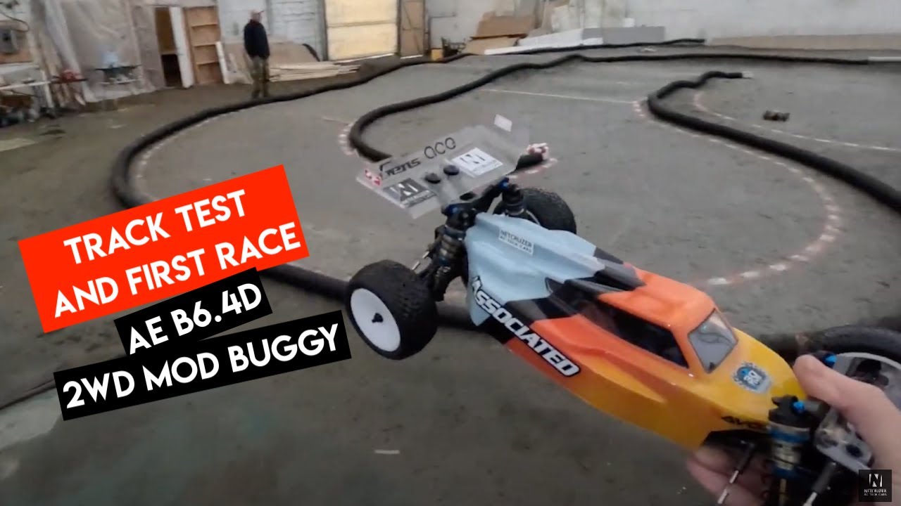 AE B6.4D First Run, Track Test and 2WD Buggy B-MAIN Race - Netcruzer RC ...