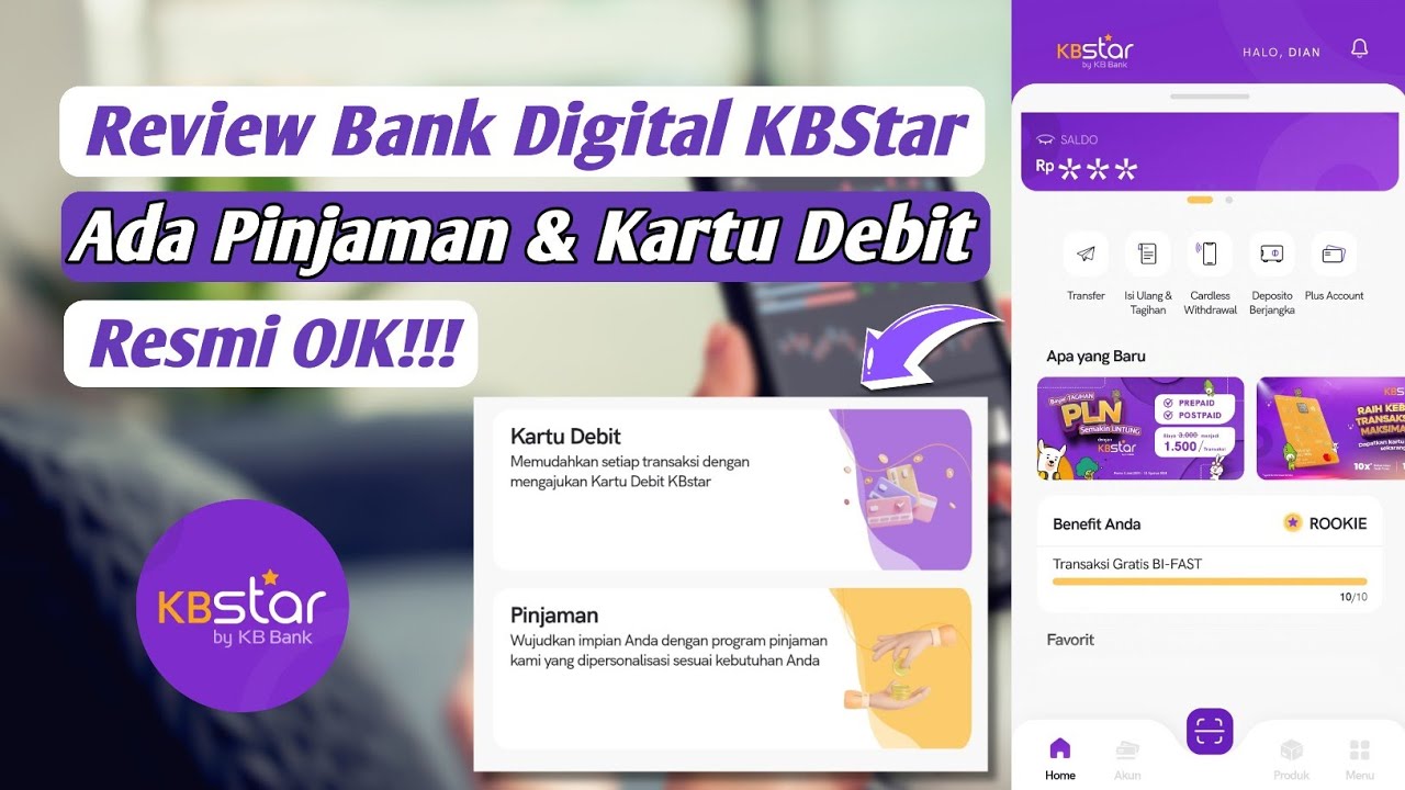 Review Bank Digital KBStar By KB Bank - Resmi OJK!!! - YouTube