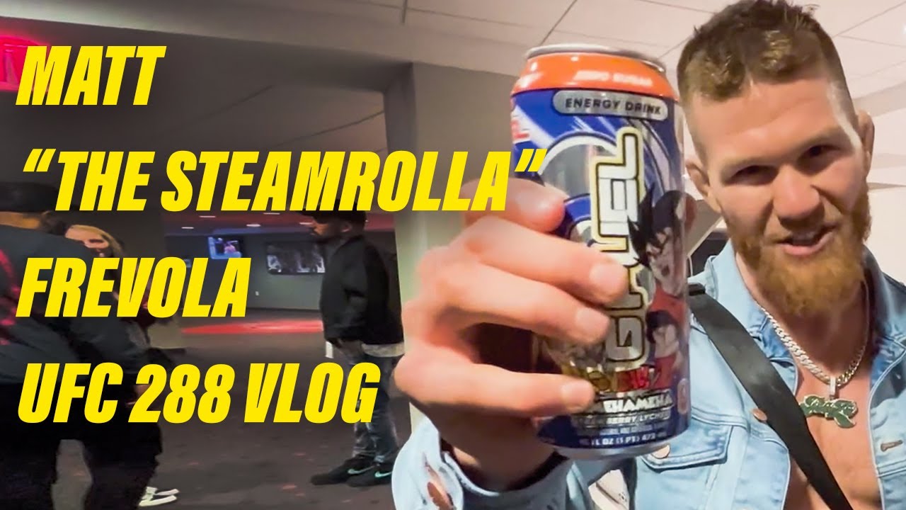 Matt Frevola Takes G FUEL Behind the Scenes at UFC 288: Fuel the Fight ...