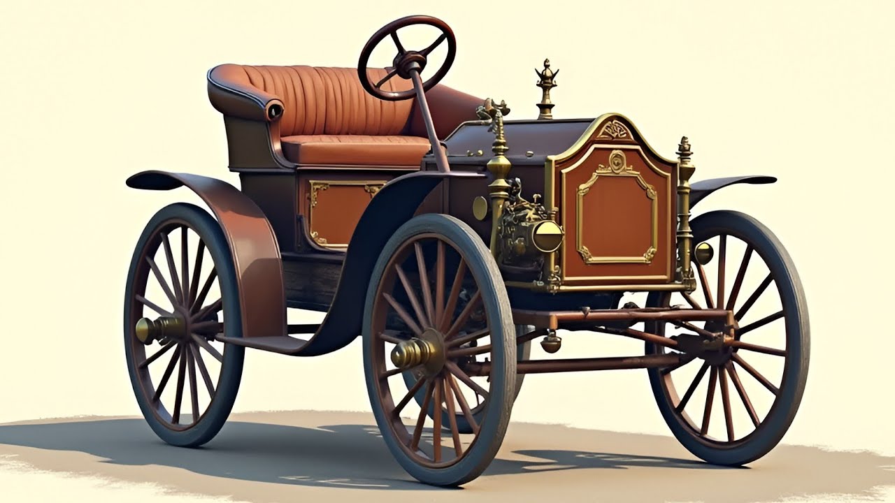 1885 Benz Patent-Motorwagen, a machine that changed history as the ...