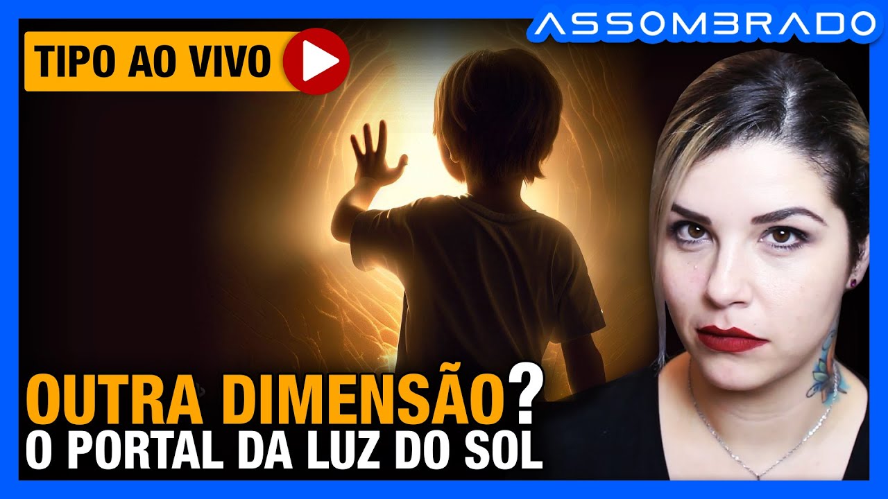 ELE QUASE ENTROU NAQUELE ESTRANHO PORTAL NA PAREDE - "OUTRA DIMENSÃO?: O PORTAL DA LUZ DO SOL ...