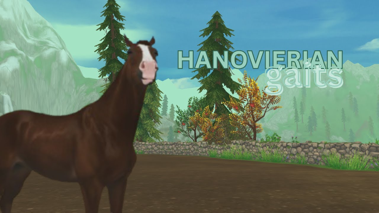 Hanoverian Gaits 🌿 || Star Stable Online - YouTube