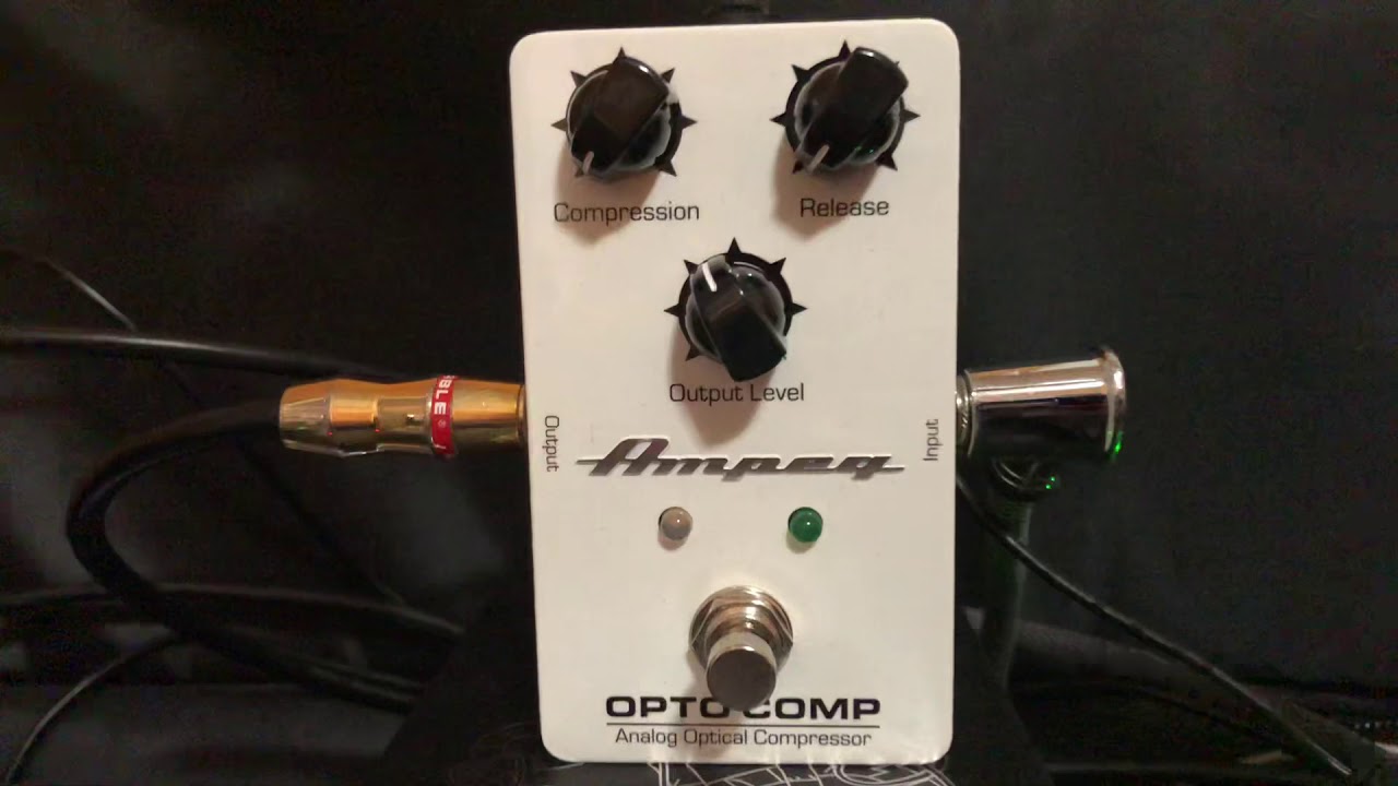 Ampeg Opto-Comp Analog Compressor... Dr. Tone demo - YouTube