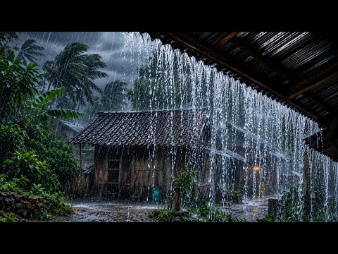 Uyuyamıyor musunuz? ⛈️ Tüm Gece Derin Uyku İçin En İyi Şiddetli Yağmur ve Gök Gürültüsü Sesler