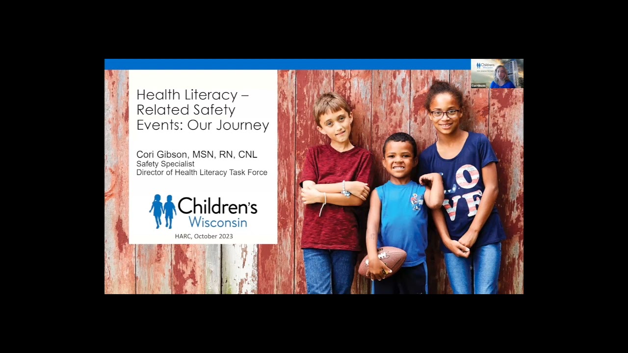 HARC 2023 01 02 Panel A Health Literacy Related Safetly Events as a ...