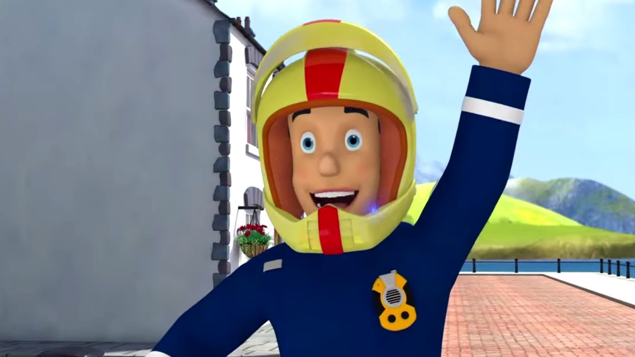 Brannmann Sam | Elvis er ute etter å hjelpe! 🔥 Beste redningsvideoer | Tegnefilm - YouTube