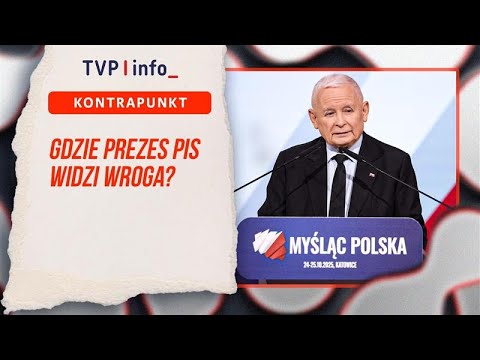 Gdzie prezes PiS widzi wroga? | KONTRAPUNKT - YouTube