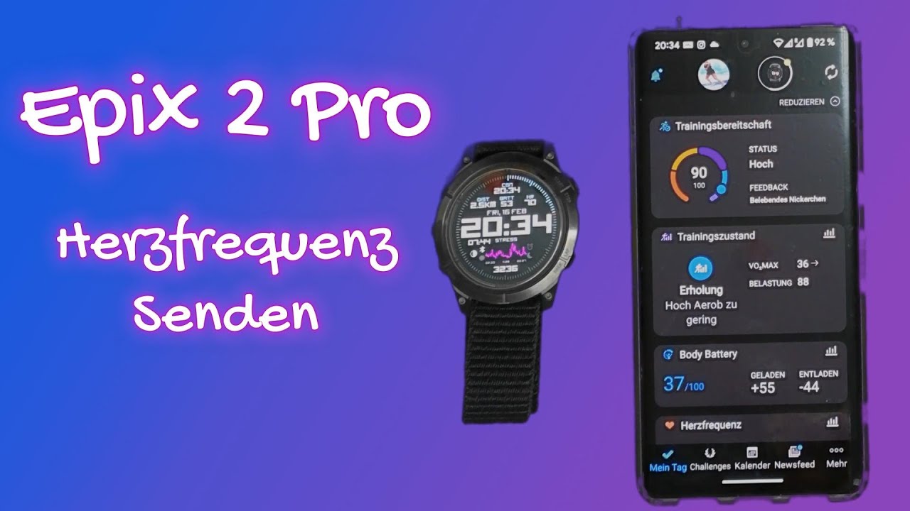 Garmin Epix 2 Pro - Herzfrequenz an Laufbänder, Ergometer, eBikes ...