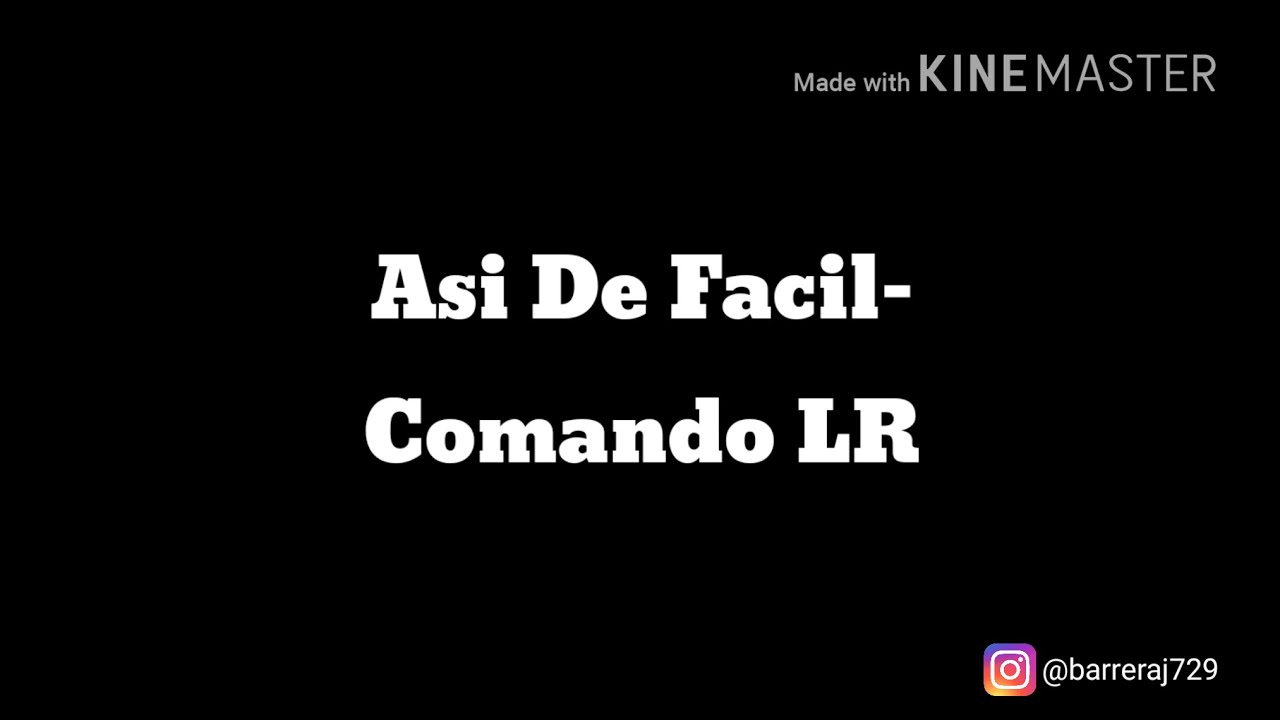 COMANDO LR- ASI DE FACIL Acordes - Chordify