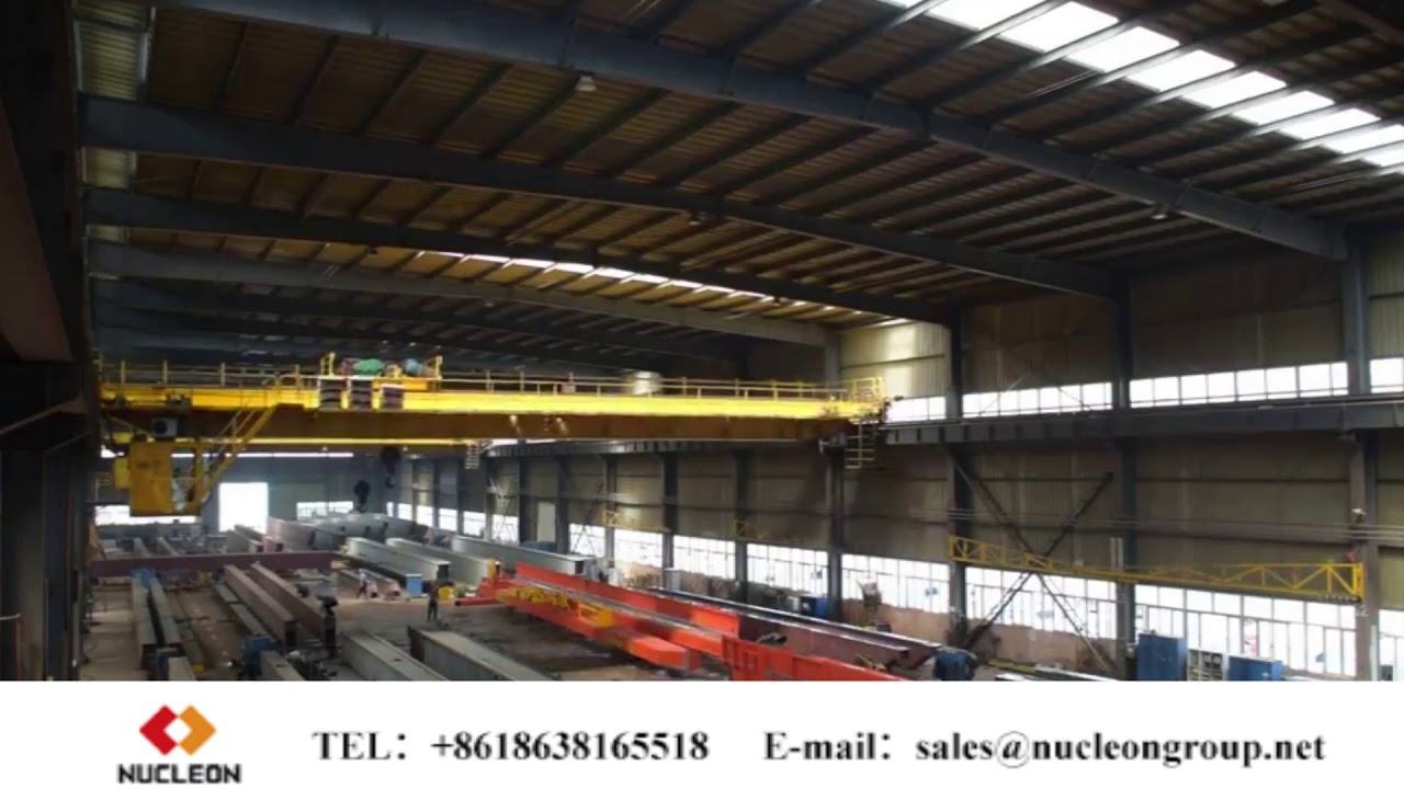 Overhead Crane at Crane Production Workshop - YouTube