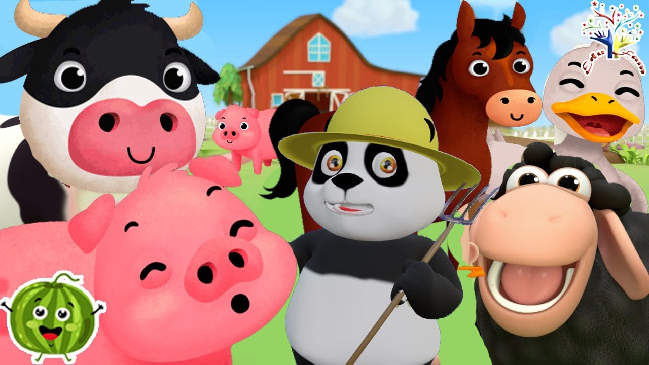 Old MacDonald Had A Farm For Children MM || Kids Songs and Nursery ...
