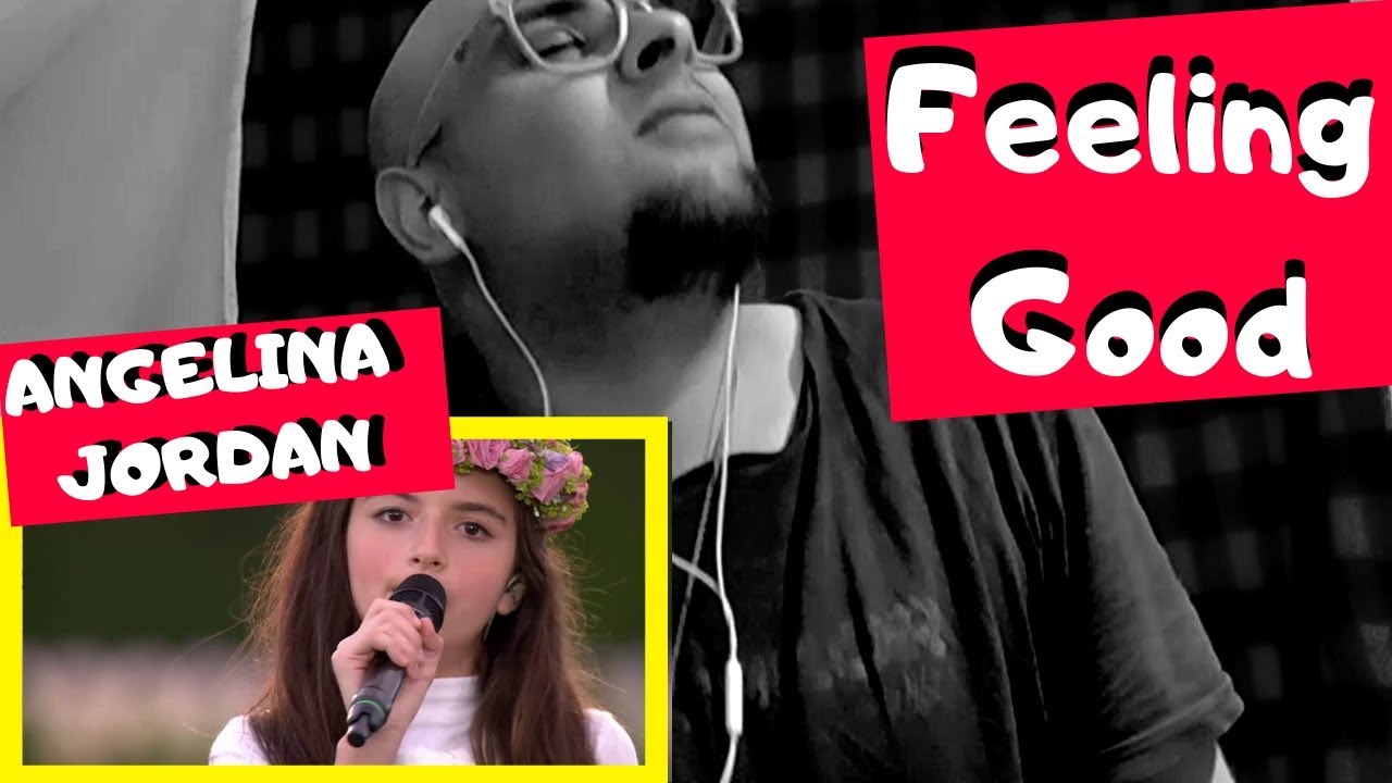 Angelina Jordan - Feeling Good REACTION | ARAB GUY REACTS - YouTube