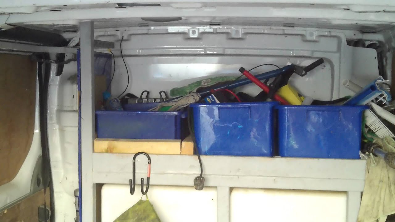 A great idea for a van organiser - YouTube