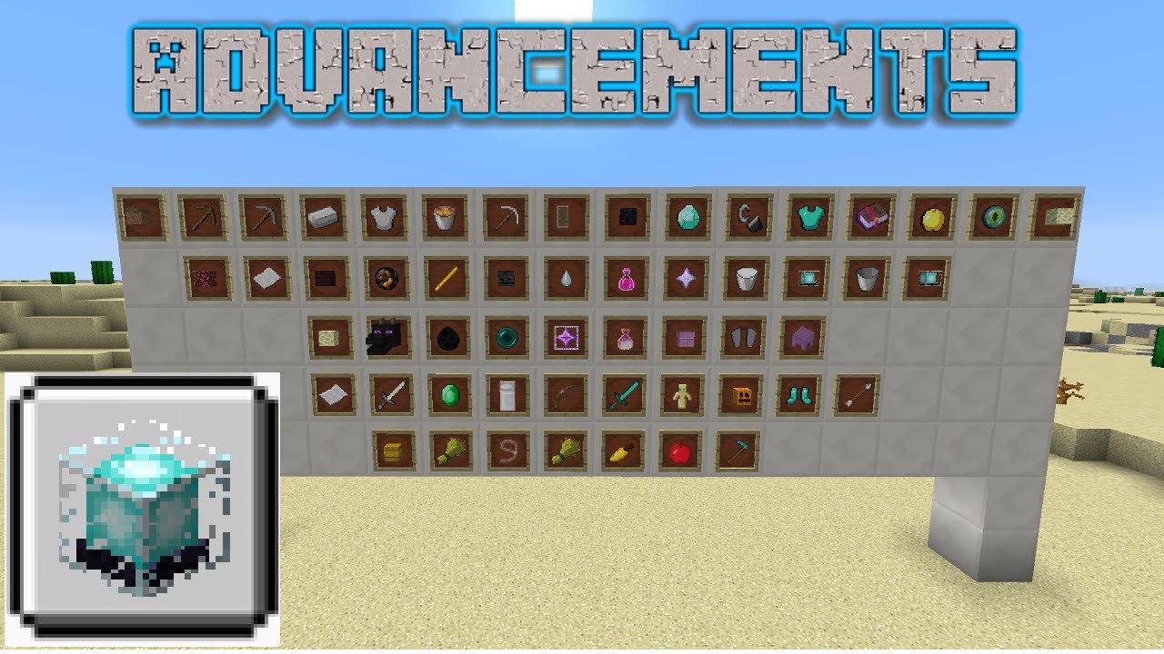 Minecraft 1.14 Advancements - Bring Home the Beacon - Nether ...