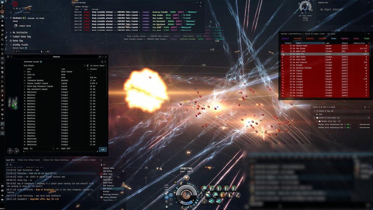 EVE Online - Charon killed - YouTube