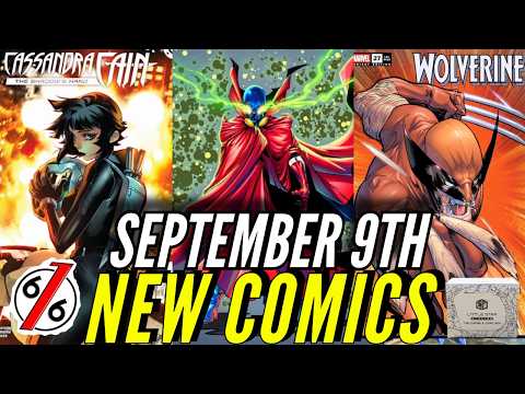 NEW COMIC BOOKS RELEASING SEPTEMBER 9TH 2026 DC  MARVEL COMICS PREVIEWS COMING OUT THIS WEEK #comics