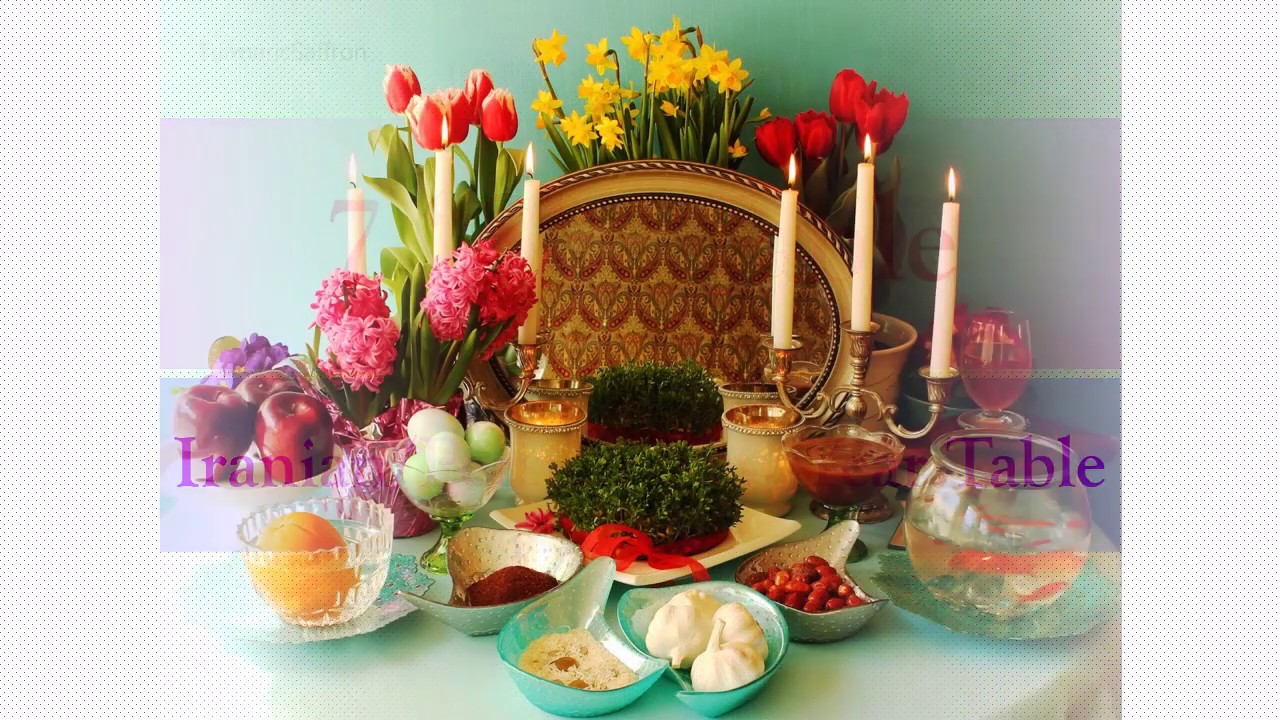 Haft Seen/Nowruz/March Equinox/Persian New Year/Iranian celebration ...