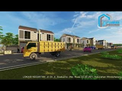 Animasi & Drone Perumahan Mulia Land Kuningan - YouTube
